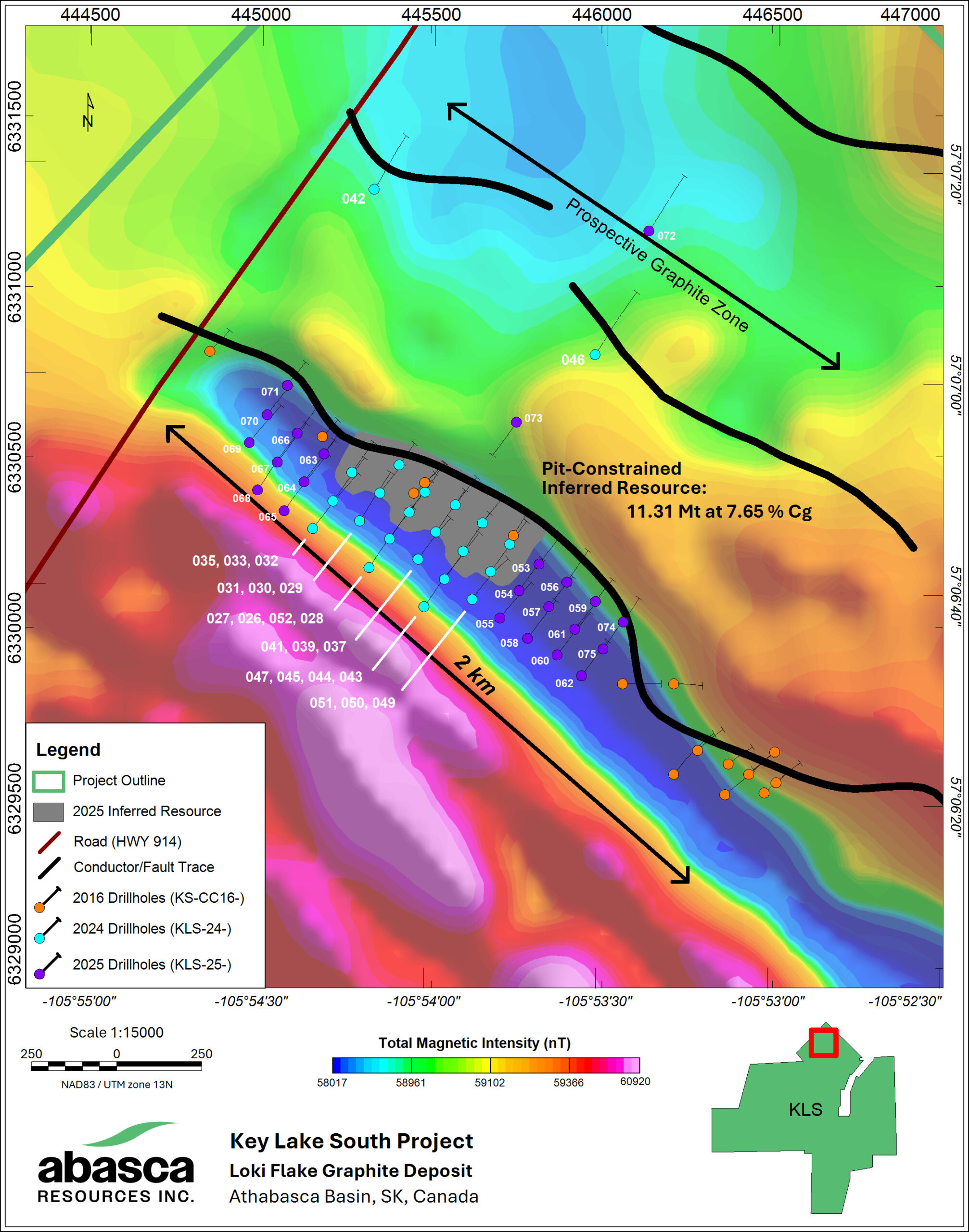ABA_NR-2025-03_Figure 2_Loki Flake Graphite Deposit – Abasca Resources